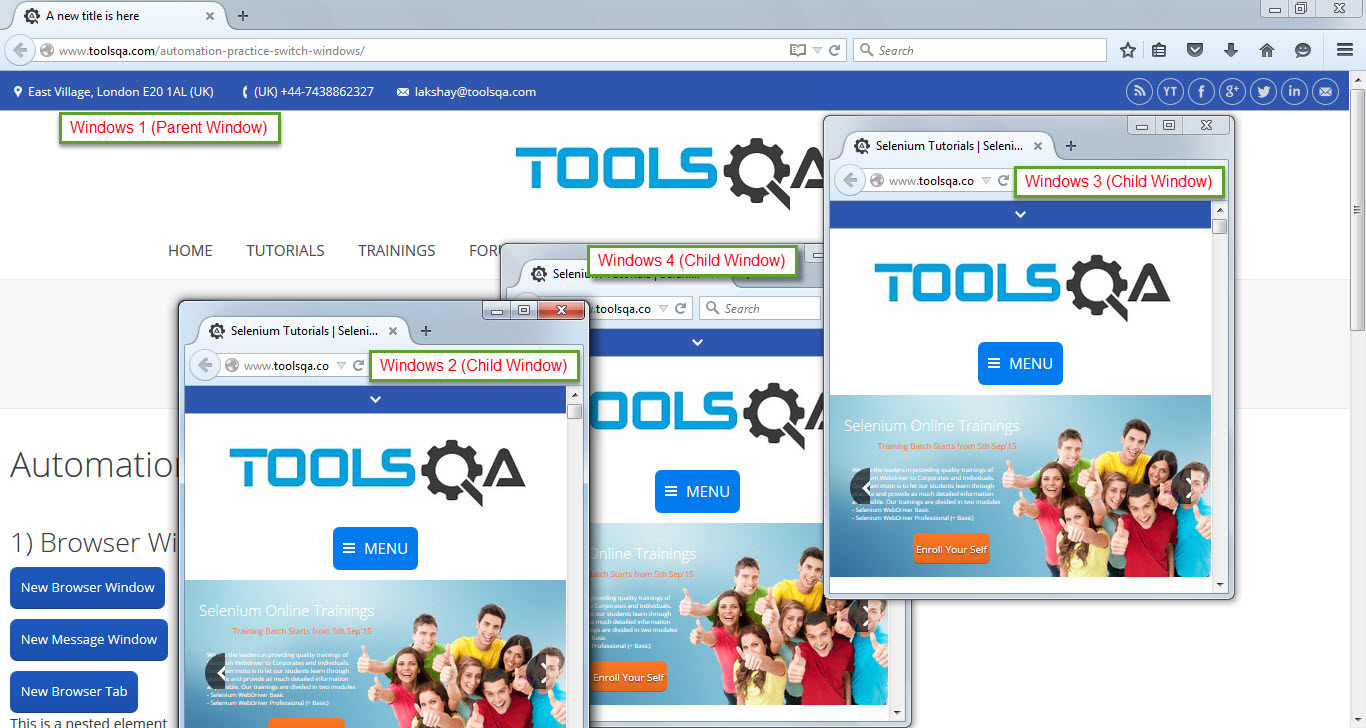 How To Handle Multiple Browsers In Selenium Csharp